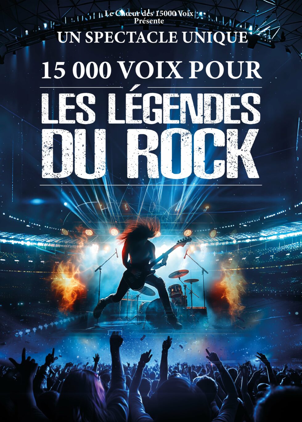 🎸 15000 VOIX POUR LES LÉGENDES DU ROCK 🎤 dans tous les Zeniths de ...